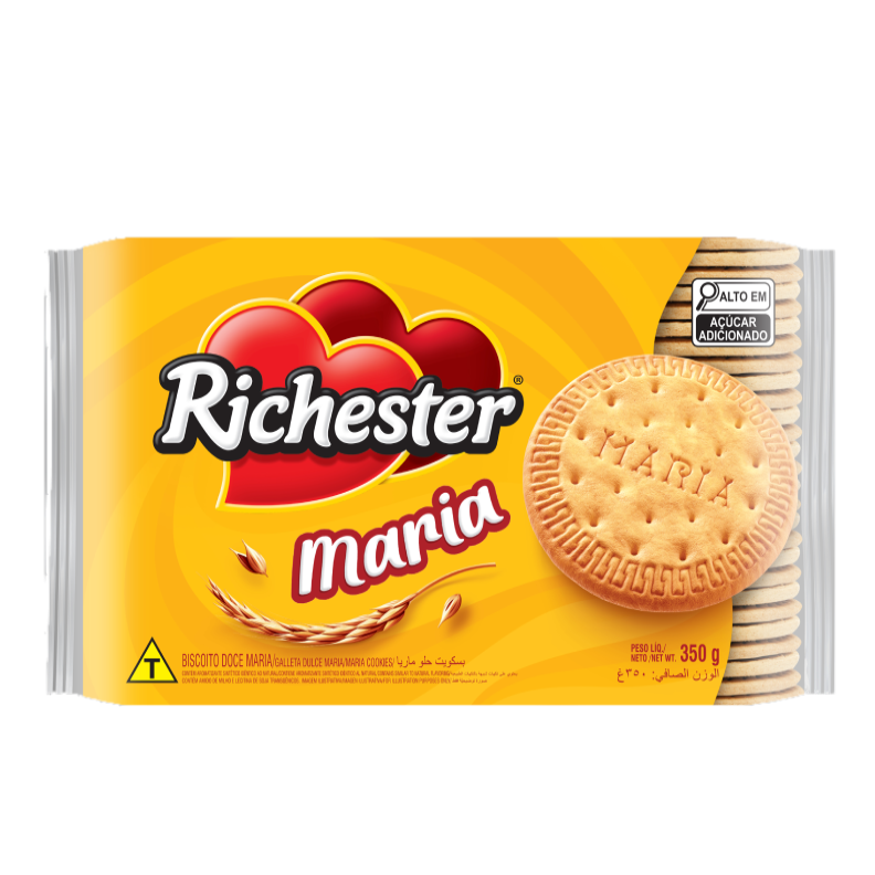 Biscoito Maria | Richester - Sabor Inesquecível do Início ao Fim
